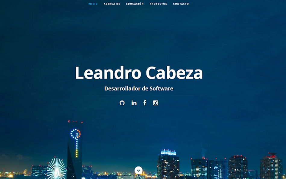 Leandro Cabeza - Desarrollador MuleSoft & Software | Portfolio